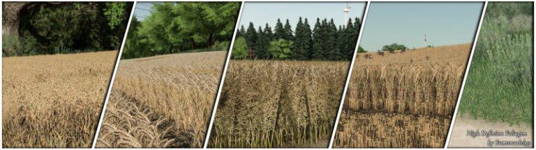 PACK FOLIAGEN HAUTE DÉFINITION v1.0 FS19 Mod | FS25 Mods / FS22 Mods