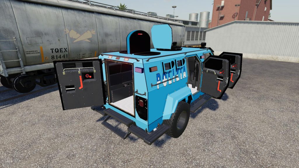 SWAT Armored v1.0 FS19 Mod | FS25 Mods / FS22 Mods