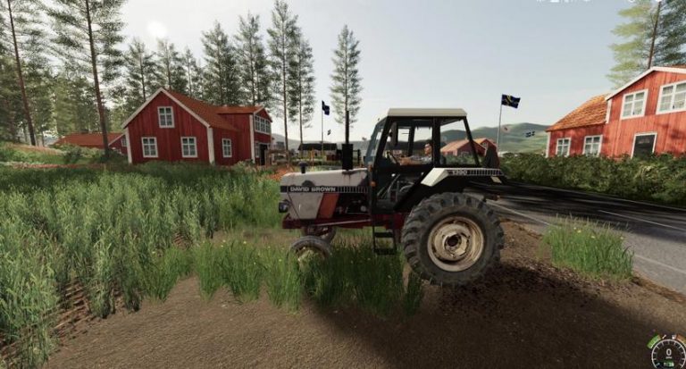 David Brown 1390 v1.0 FS19 Mod | FS25 Mods / FS22 Mods