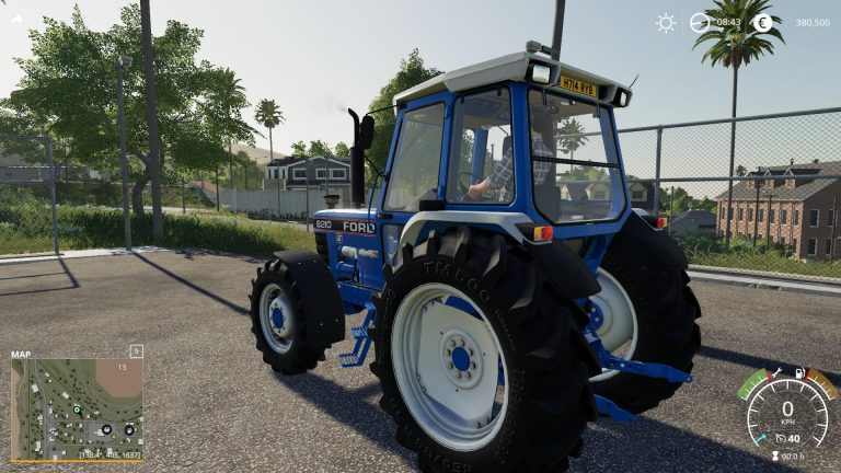 Ford 8210 GEN III bête v1.0 FS19 Mod | FS25 Mods / FS22 Mods