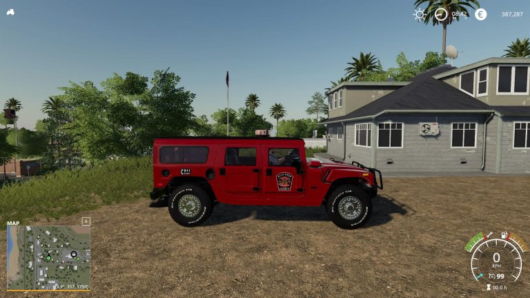 Hummer H1 Alpha v2.0 FS19 Mod | FS25 Mods / FS22 Mods