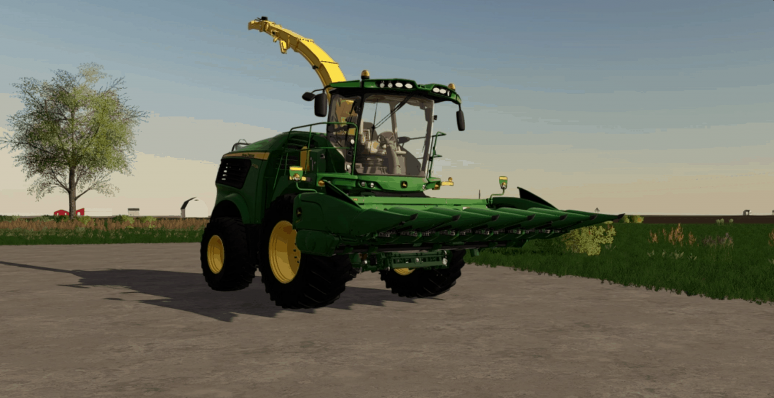 John Deere 606C Earlage Header FS19 Mod | FS25 Mods / FS22 Mods