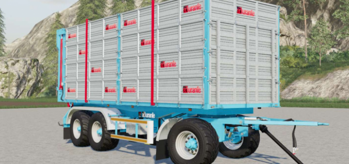 REMORQUE À BÉTAIL RYTRANS PINDER v2.0 FS19 - FS22 Mod / F19 Mod