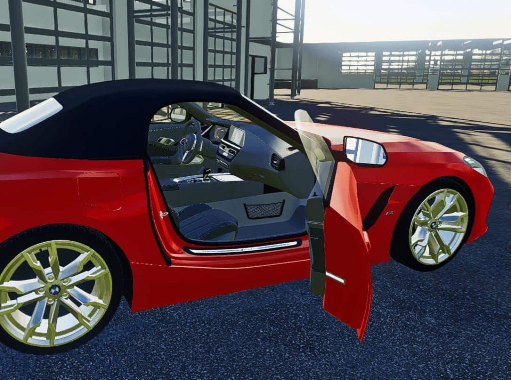 BMW Z4 M40I v1.0 FS19 Mod | FS25 Mods / FS22 Mods