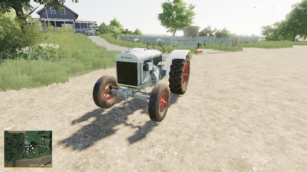 Caoutchouc Fordson F v1.0 FS19 Mod | FS25 Mods / FS22 Mods