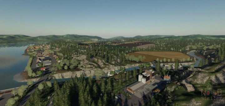 Carte de Neubrunn v1.0 FS19 - FS22 Mod / F19 Mod