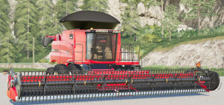 Combiné à débit axial Case IH 9240 v1.0 FS19 - FS22 Mod / F19 Mod