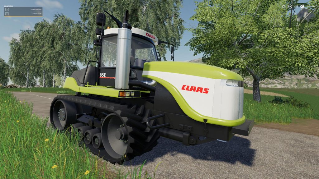 Classe Cat Challenger X5 E Series v1.0 FS19 Mod | FS25 Mods / FS22 Mods