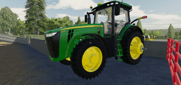 John Deere 4640 Version modifiée FS19 - FS22 Mod / F19 Mod
