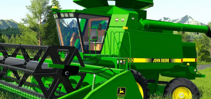 John Deere 9600 - 9610 v1.0.0.2 FS19 - FS22 Mod / F19 Mod