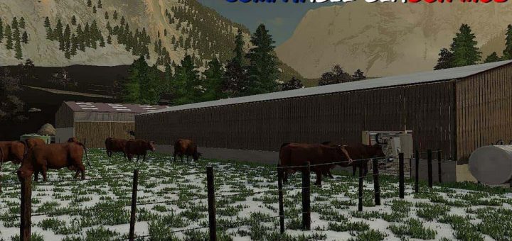 Autoload Bale Barns v1.0 FS19 - FS22 Mod / F19 Mod