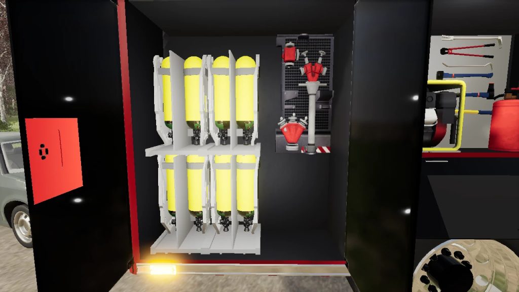 Camion de pompier américain v1.0 FS19 Mod | FS25 Mods / FS22 Mods