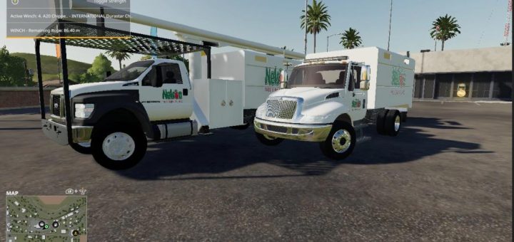 Service postal américain Mack R688 v1.0 FS19 - FS22 Mod / F19 Mod