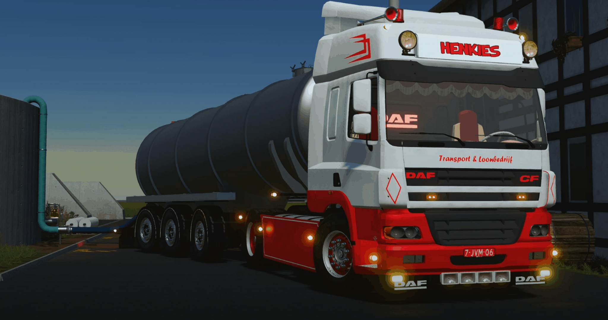 DAF CF 4 × 2 v1.0 FS19 Mod | FS25 Mods / FS22 Mods