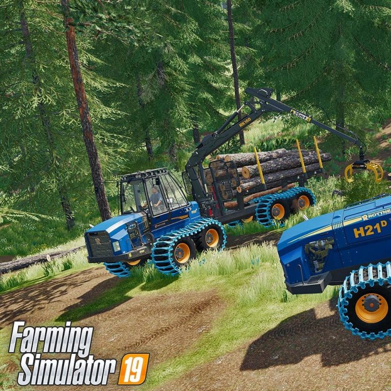 FS19 Rottne DLC: Amener les grosses machines dans la forêt Mod | FS25 ...