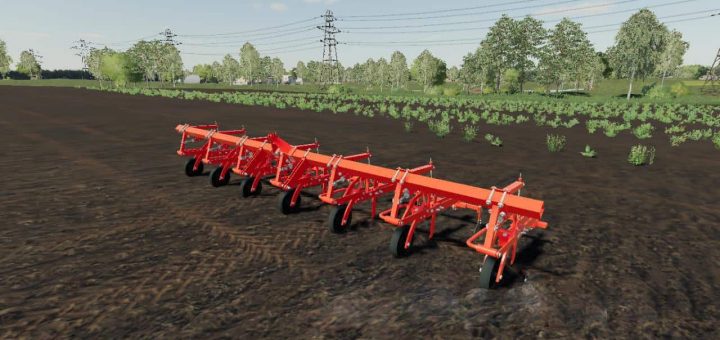 Omikron Weeder v1.0.0.0 FS19 - FS22 Mod / F19 Mod