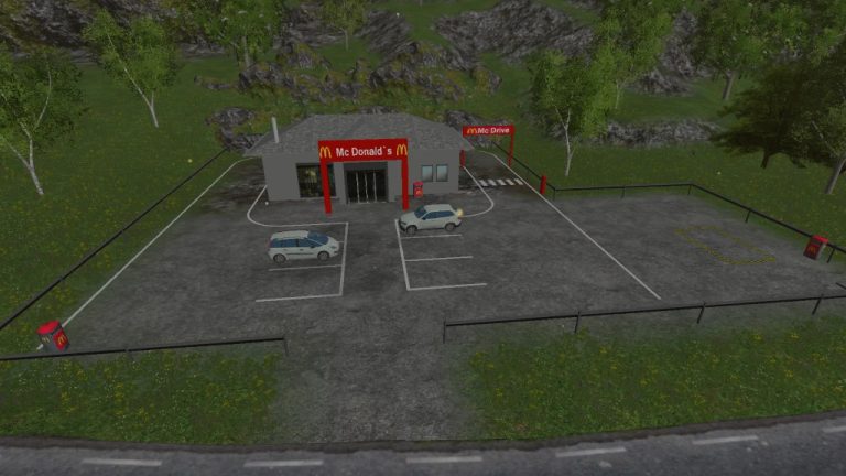 McDonald 's Fs19 v1.0 FS19 Mod | FS25 Mods / FS22 Mods