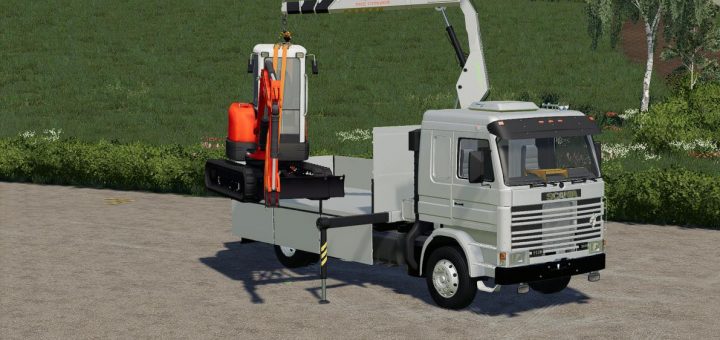 Scania R620 Topline 6x2 Boogie v1.0 FS19 - FS22 Mod / F19 Mod