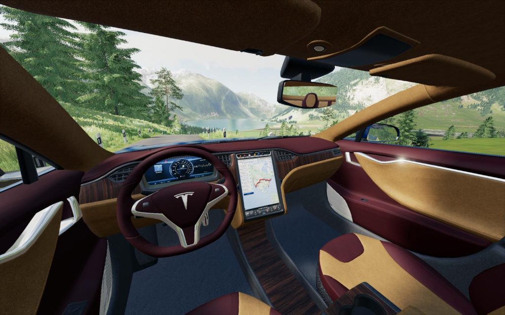 Tesla Model S v1.0 FS19 Mod | FS25 Mods / FS22 Mods