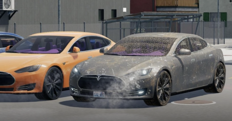 TESLA WIKTOR ŚLIWOWSKI V1.0 FS19 Mod | FS25 Mods / FS22 Mods