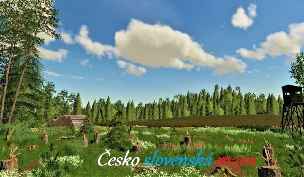 Cesko slovenska mapa v1.0 FS19 Mod | FS25 Mods / FS22 Mods