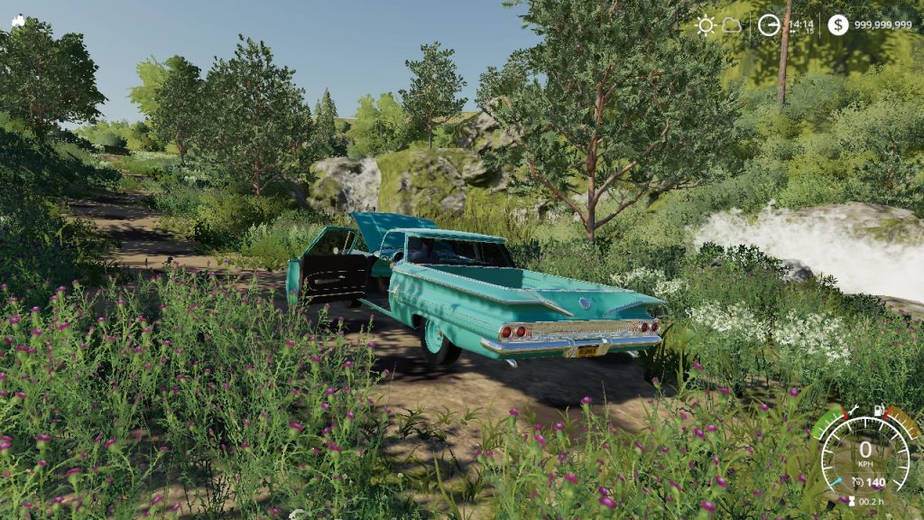 Chevrolet ElCamino v1.0 FS19 1960 Mod | FS25 Mods / FS22 Mods