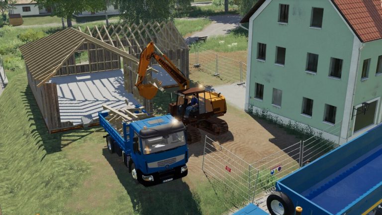 Demolishable House v1.0 FS19 Mod | FS25 Mods / FS22 Mods