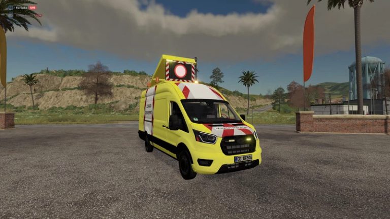 Ford Transit RM Trans v1.0 FS19 Mod | FS25 Mods / FS22 Mods