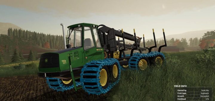John Deere 7J v1.0.0.0 FS19 - FS22 Mod / F19 Mod