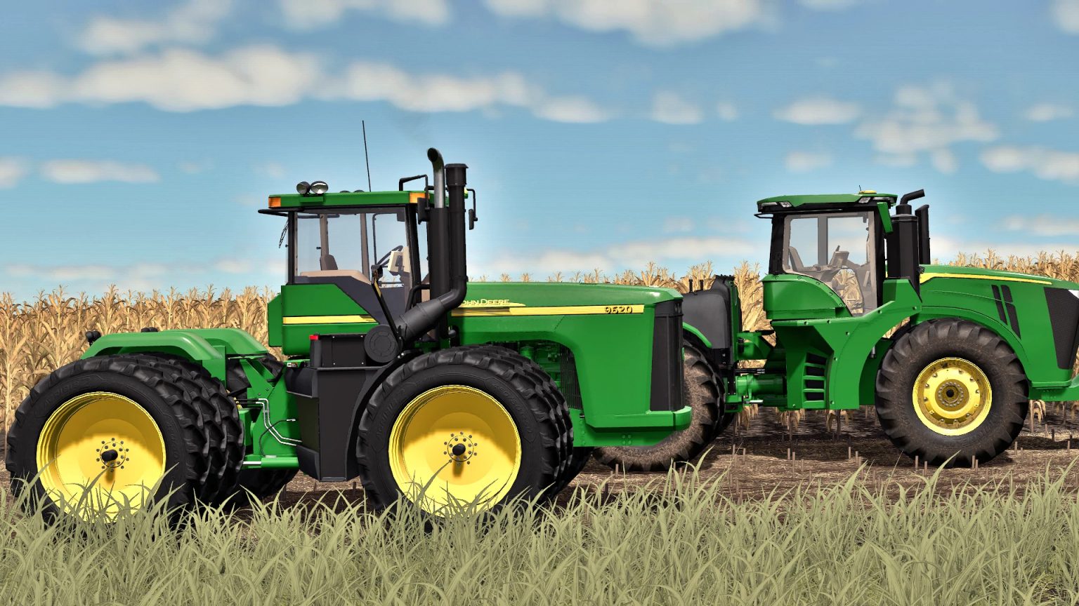 John Deere 9020 Series v1.0 FS19 Mod | FS25 Mods / FS22 Mods