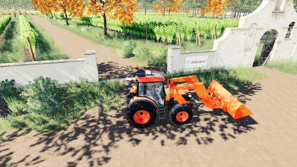 Kubota m4072 v1.0 FS19 Mod | FS25 Mods / FS22 Mods