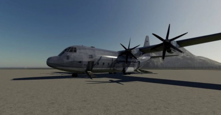 Avion cargo C-130 V1.0 FS19 Mod | FS25 Mods / FS22 Mods
