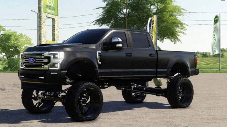 Ford Super Duty V1.2.2.0 FS19 2020 Mod | FS25 Mods / FS22 Mods