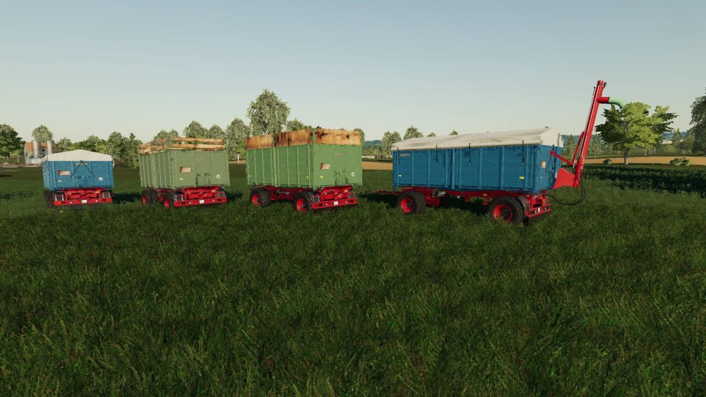 Meiller Kipper Pack MW Edition v1.0 FS19 Mod | FS25 Mods / FS22 Mods