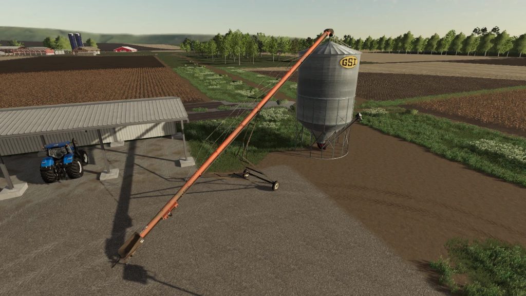 Silo de stockage de grain GSI (version de script GtX) v1.0 FS19 Mod ...