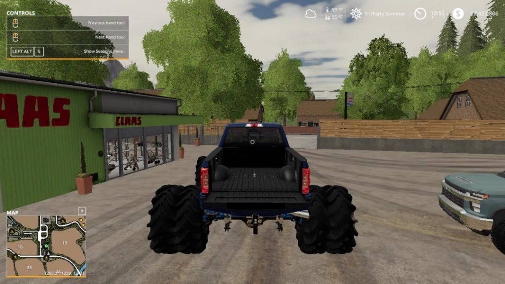 Superduty Monster Truck v1.0 FS19 Mod | FS25 Mods / FS22 Mods