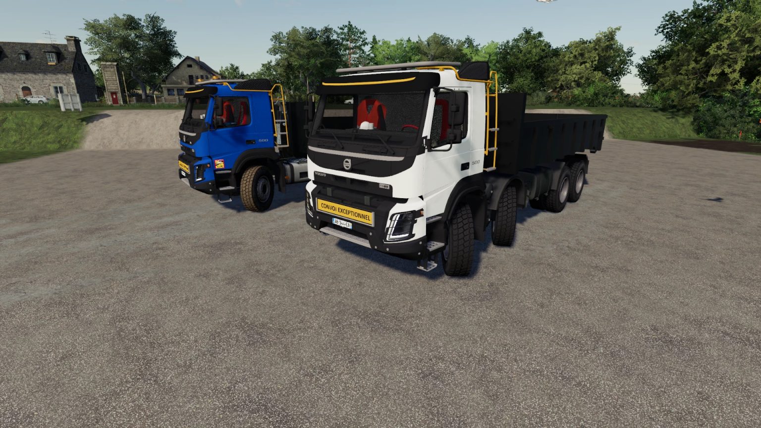 Benne TP Ampiroll 6x4/8x4 v2.0 FS19 Mod | FS25 Mods / FS22 Mods