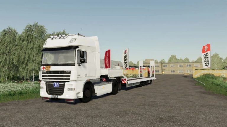 Daf XF 105 4x2 v2.0 FS19 Mod | FS25 Mods / FS22 Mods