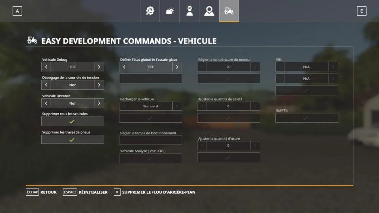 French Easy Development Controls 2 v1.0 FS19 Mod | FS25 Mods / FS22 Mods