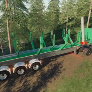 Jenz Wood Slasher v1.0 FS19 Mod | FS25 Mods / FS22 Mods