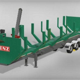 Jenz Wood Slasher v1.0 FS19 Mod | FS25 Mods / FS22 Mods