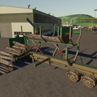 Jenz Wood Slasher v1.0 FS19 Mod | FS25 Mods / FS22 Mods