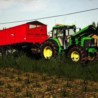 John Deere 7530 par Slajmon FS19 Mod | FS25 Mods / FS22 Mods