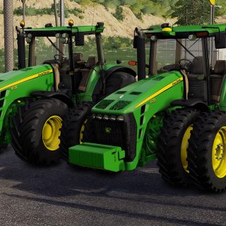 John Deere série 8030 v1.0 FS19 Mod | FS25 Mods / FS22 Mods