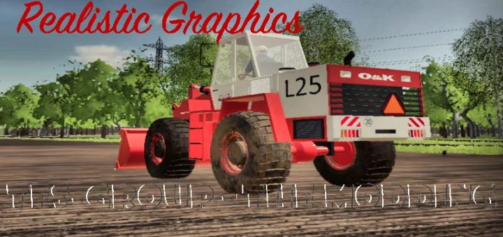 Fuchs MHL 350 v1.2 FS19 - FS22 Mod / F19 Mod