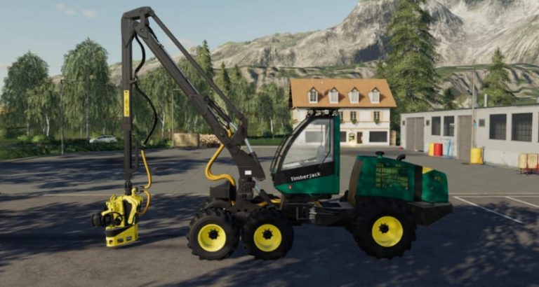 Timberjack 1070D FS19 Mod | FS25 Mods / FS22 Mods