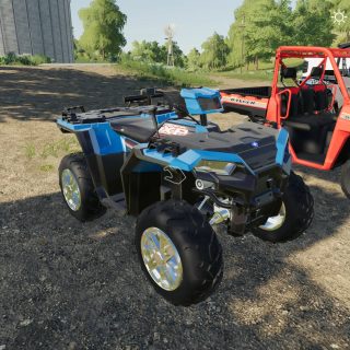 2019 Polaris Scrambler v1.0 FS19 Mod | FS25 Mods / FS22 Mods