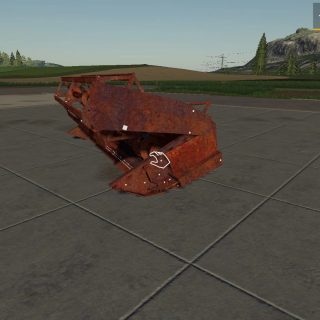 Rusty Old Header v1.0 FS19 Mod | FS25 Mods / FS22 Mods