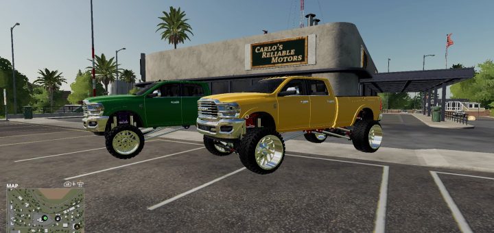 Ford 6 × 6 rollback V1.0 FS19 - FS22 Mod / F19 Mod