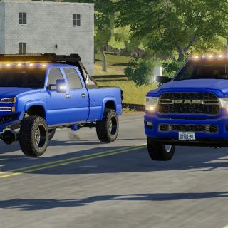 2020 Ram Single Cab Drag v1.0 FS19 Mod | FS25 Mods / FS22 Mods